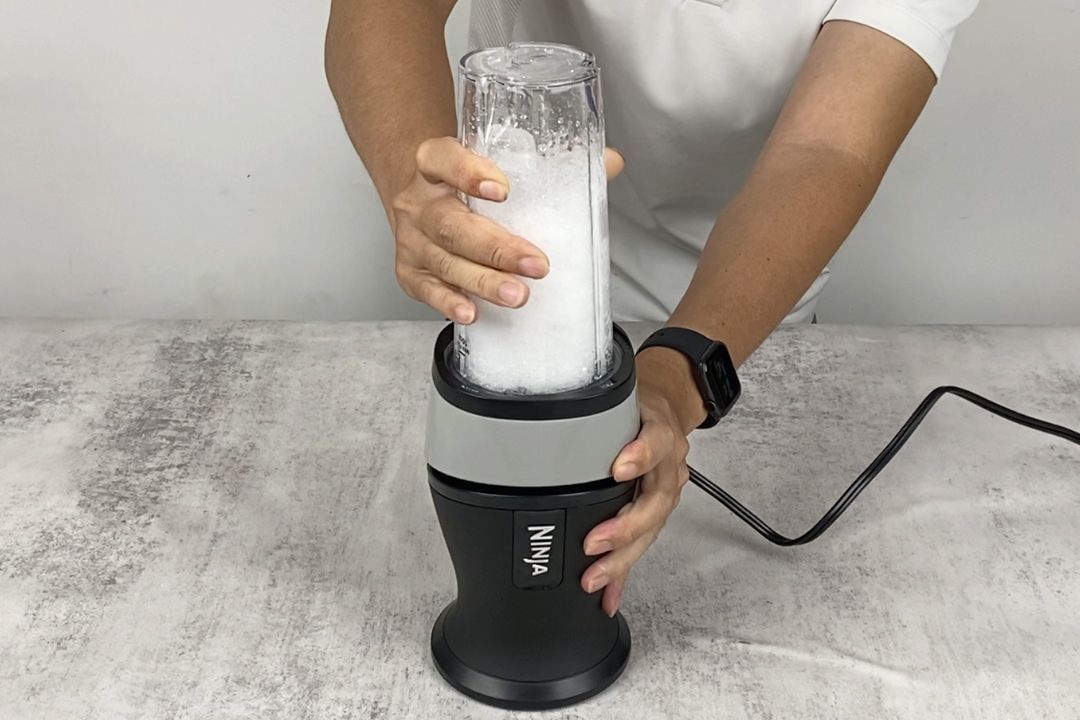 Personal Blender Performance Testing: Crushed Ice Cubes
