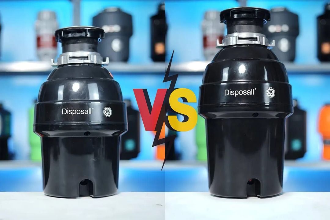 GE GFC720N 3/4-HP vs GE GFC1020N 1-HP Garbage Disposal