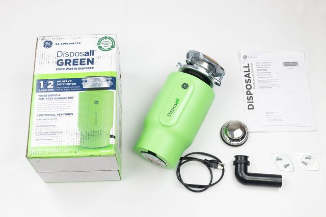 GE Disposall Green 1/2 HP Garbage Disposal In-depth Review