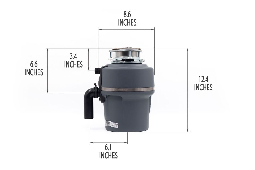 InSinkErator Evolution Essential XTR 3/4 HP Garbage Disposal In-depth ...