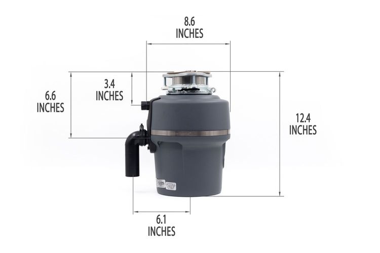 InSinkErator Evolution Essential XTR 3/4 HP Garbage Disposal In-depth ...