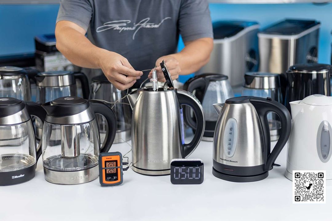 How We Test Boiling Time for Electric Kettles