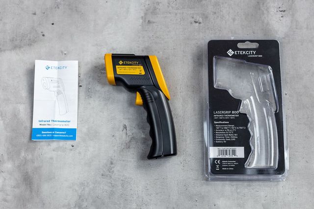 SOVARCATE HS960D Manual vs. Etekcity Lasergrip 800 Infrared Thermometer ...