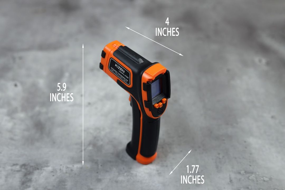 Kizen LaserPro LP300 Infrared Thermometer Gun In-depth Review