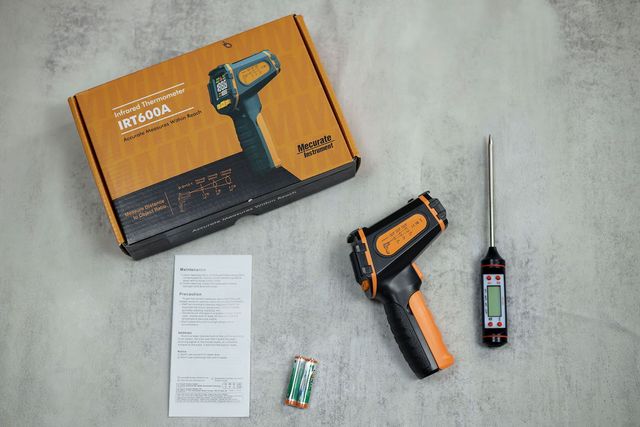 Helect Infrared Thermometer vs Mecurate IRT600A Digital Infrared ...